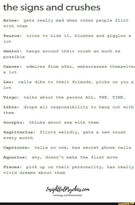 How Do The Zodiac Signs Flirt 60 Photos