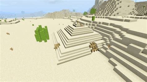 Generated Desert Structures Mod Minecraft Pe Bedrock Mods