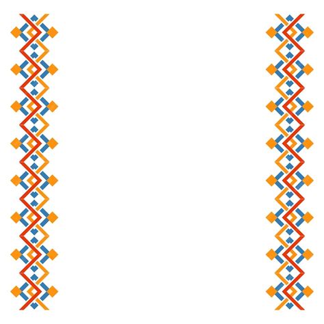 Premium Vector Indigenous Native Frame Vector Design