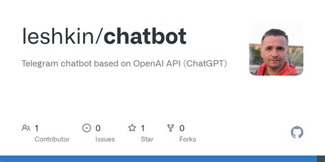 Github Leshkinchatbot Telegram Chatbot Based On Openai Api Chatgpt
