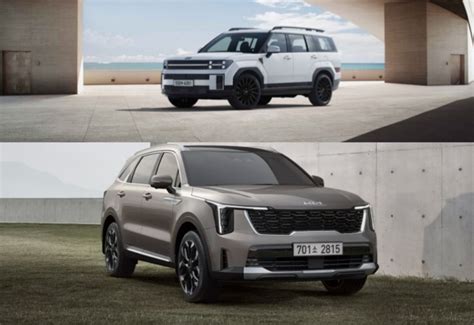 현대차·기아 하반기 Suv 시장 놓고 대격돌