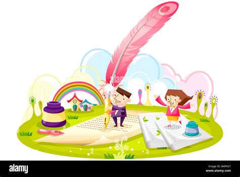 Man Quill Writing High Resolution Stock Photography And Images Alamy