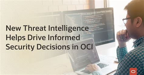 Oracle Cloudsecurity Security Threatintelligence Data Anneliese