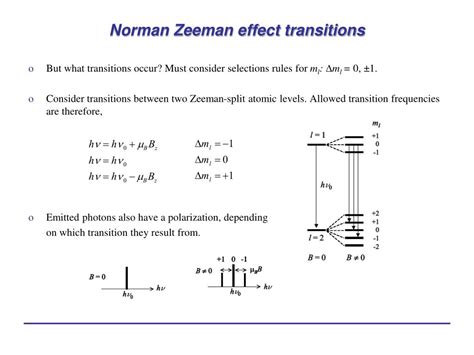 Ppt The Zeeman Effect Powerpoint Presentation Free Download Id1918739
