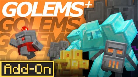 Golems Add On By Tntgames Minecraft Bedrock Marketplace Explorer