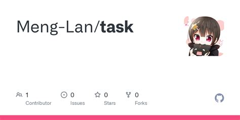 GitHub Meng Lan Task