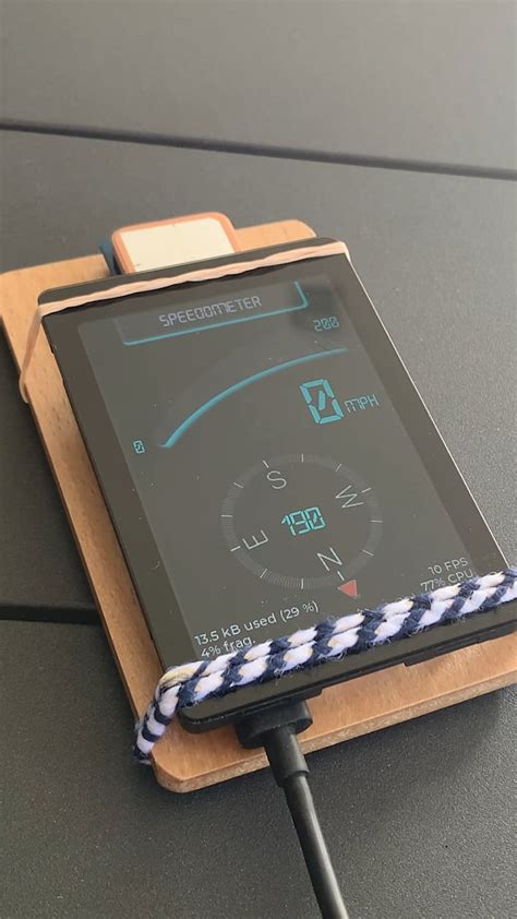 Esp32 S3 Gps Speedometer With Bn 880q With Compass R Esp32