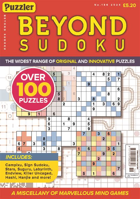 Beyond Sudoku Magazine Subscription Puzzler®