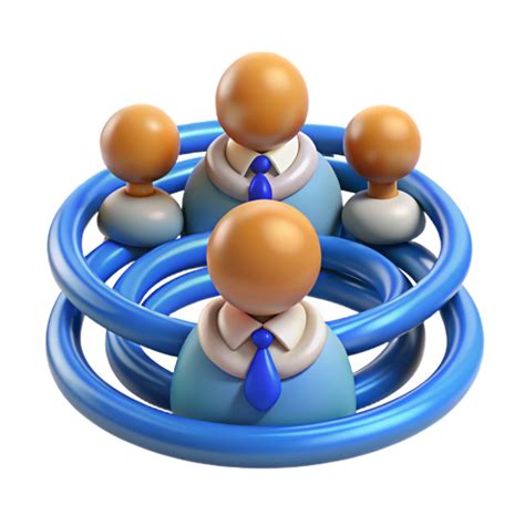 Teamwork Collaboration And Network Synergy A Visual Representation 54586232 Png