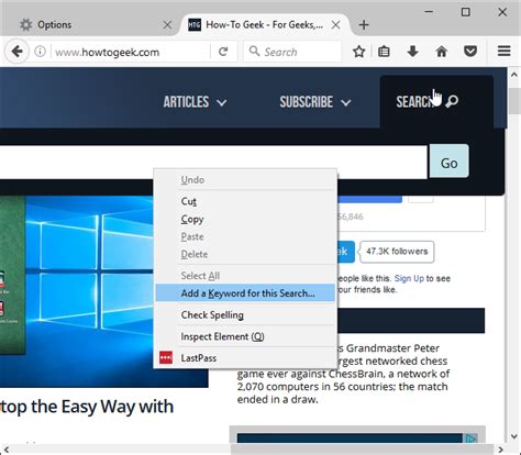 How To Add Any Search Engine To Your Web Browser