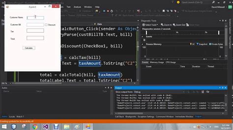 Vb Functions Calling To A Function Using An Object Youtube