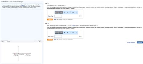 Solved Electric Field Due To Two Point Charges Two Point Chegg Com
