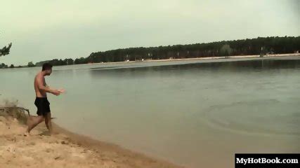 Alexis Crystal Loves Swimming In The Lake During The Summer Months But Today