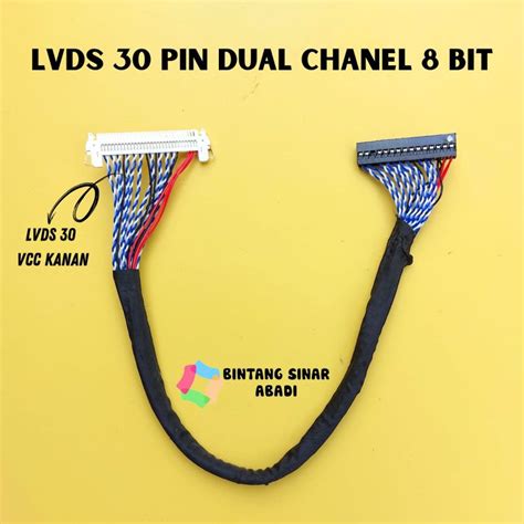 Jual Kabel Lvds Pin Dual Channel Bit Shopee Indonesia