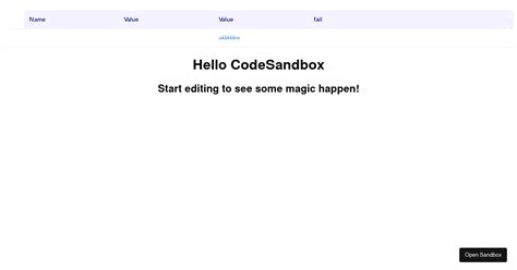 Fluent Ui DetailsList Forked Codesandbox