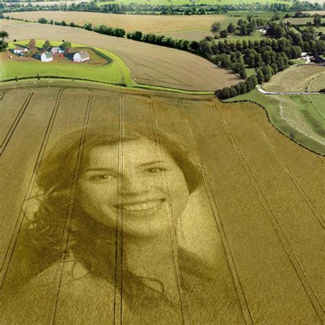 Crop Circle Realistic Photo Montage Template Online