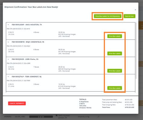 SPD Workflow Small Parcel Shipments D Workflow