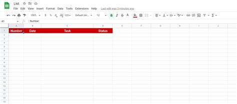 How To Create A Custom To Do List In Google Sheets