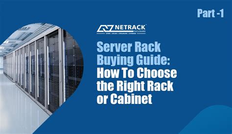 Server Rack Buying Guide How To Choose The Right Rack Or Cabinet Netrack Enclosures Private Ltd