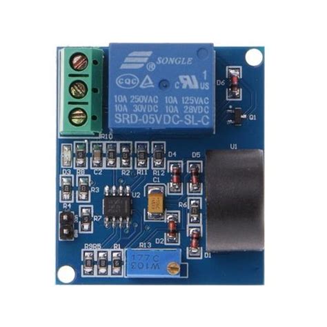Shop Generic 5a Overcurrent Protection Relay Module Ac Current Detection Board 12v 5v Relay