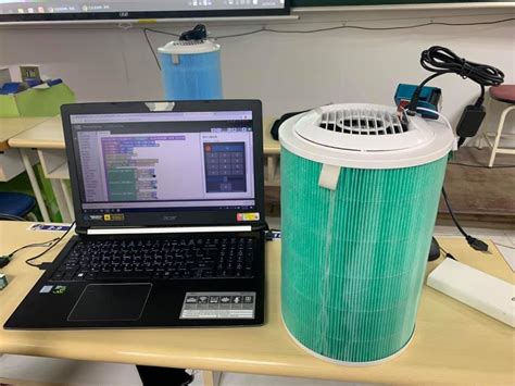 Webduino 物聯網推廣基地 Webduino 智慧型 空氣清淨機 完成作品 Facebook
