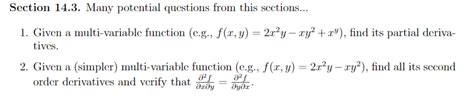 Solved Section 143 Many Potential Questions From This