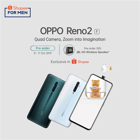 Resmi Dirilis Ini Spek Dan Harga Dari Oppo Reno F Bisa Pre Order Di Shopee Lho Inspirasi