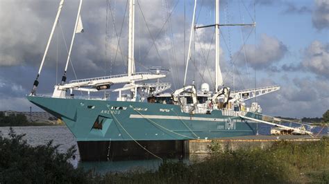 Anemos Worlds Largest Sailing Cargo Ship Begins Transatlantic Trip