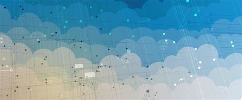 Premium Vector Cloud Technology Integrated Digital Web Concept Background