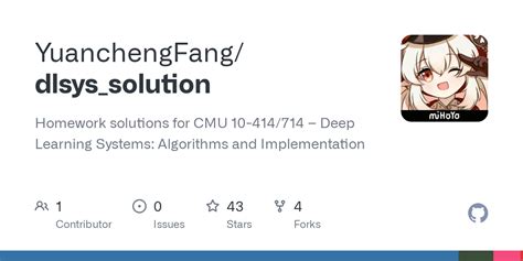 Github Yuanchengfangdlsyssolution Homework Solutions For Cmu 10