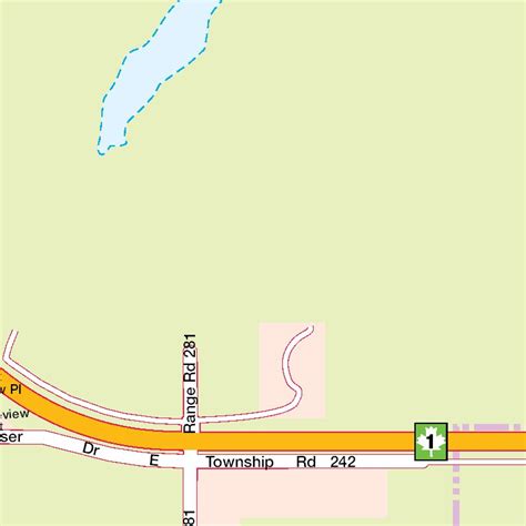 Chestermere Ab Map By Mapmobility Corp Avenza Maps