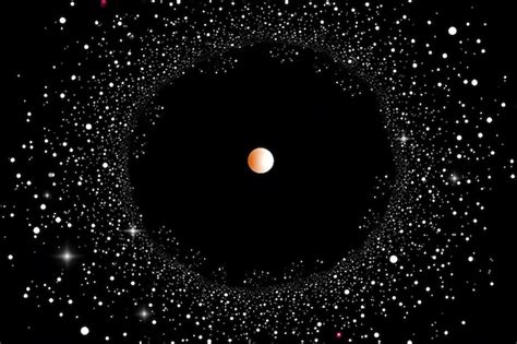 Premium Ai Image Black Hole In Space Neural Network Ai Generated
