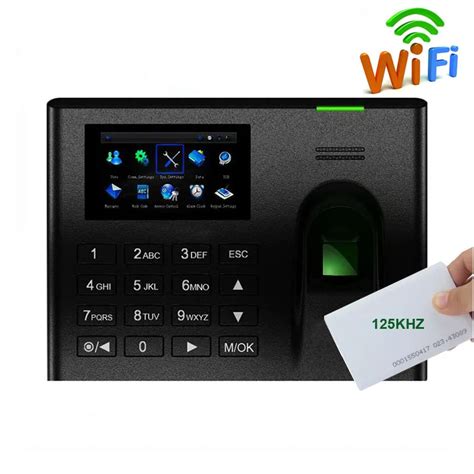 ZK TCP IP Biometric Fingerprint Time Attendance Smart Attendance Clock Employee Recognition