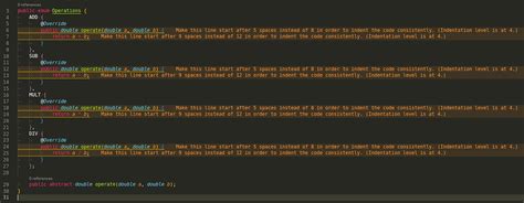 Javas1120 Incorrect Indentation Policy Vs Code Sonar Community