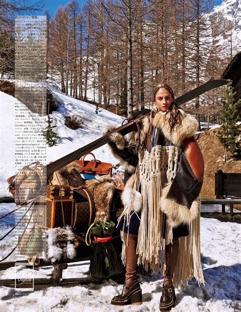 Sacred Tribes Of Mont Cervin Anna Selezneva By Giampaolo Sgura For Vogue Japan November 2015