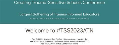 CTSS ATN Creating Trauma Informed Schools Conference 2023 Bowman