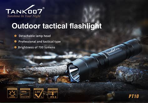 How To Choose A Suitable Tactical Flashlight Tank007 Led Flashlight