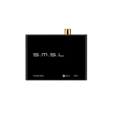 Smsl Po100 Pro Usb Digital Interface Mqa Decoding Xoms Xu316 Dsd64 Optical Coaxial Dsd512 I2s