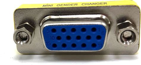 Micro Connectors G05 302SL VGA HD15 Female To Female Gender Changer BigaMart