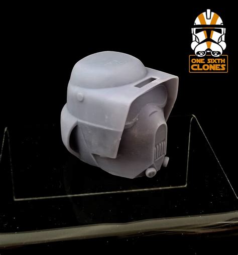 1 6 Scale Phase 2 Clone Scout Trooper Helmet Blank For Custom Etsy
