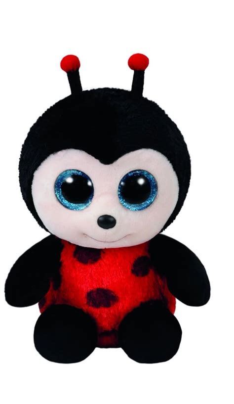 Izzy The Ladybug Boo Plush Big Eyes Doll Beanie Boos