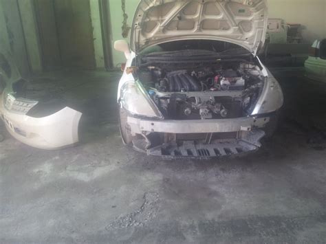 Ох уж этот снег. . — Nissan Tiida (1G), 1,5 л, 2009 года | своими ...
