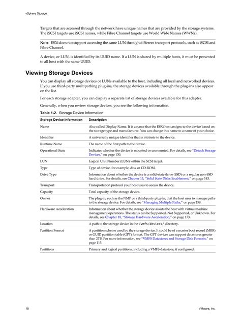 Vsphere Esxi Vcenter Server 50 Storage Guide Pdf Data Storage And Warehousing Computing