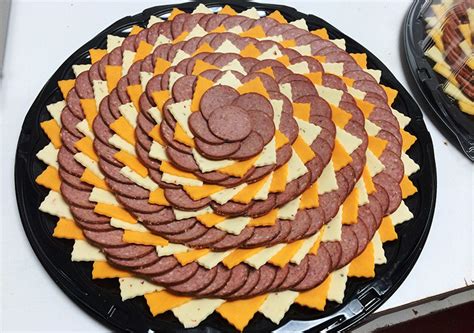 Summer Sausage And Cheese Tray Schneiders Quality Meats And Catering