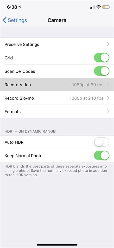 How To Enable K Recording In Your IPhone S Camera For Higher Resolution Smoother Videos IOS
