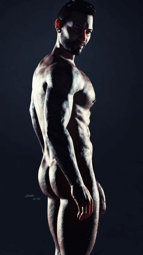 Anducar Nude D Render Digital Art By Shaddar