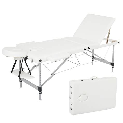 Inbox Zero Portable Massage Table Folding Therapy Bed Lightweight