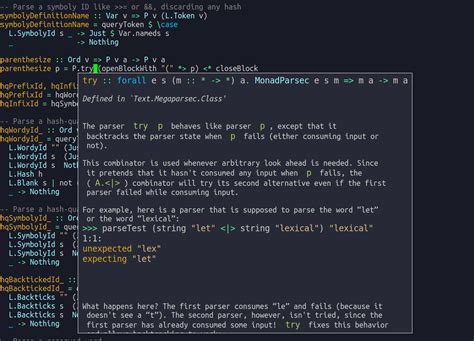Haskell Language Server Doc On Hover For 3rd Party Library Definitions · Issue 1821