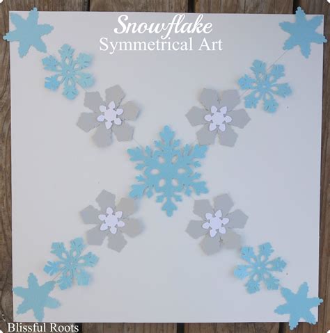 Blissful Roots Snowflake Symmetrical Art
